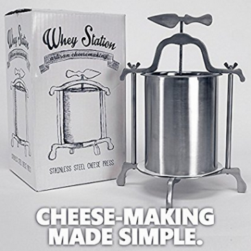 Stainless Steel Cheese Press – Curd Nerd